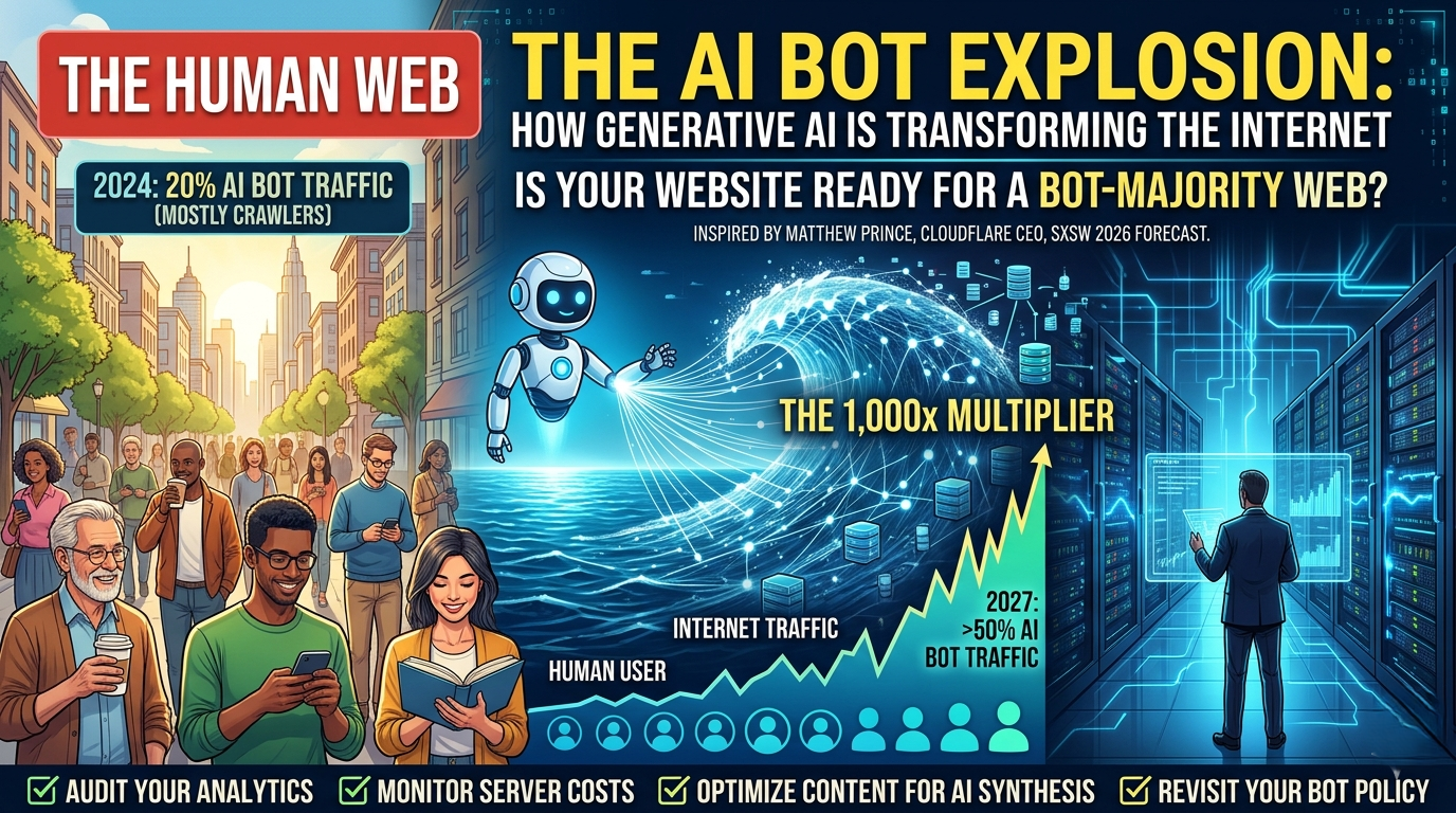AI Bot Traffic: The Shocking Forecast for the Web in [2026]
